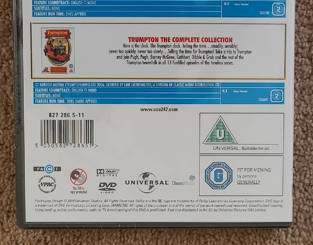 BAGPUSS (1974) TRUMPTON (1967) Clangers Series 1 (1969) New & Sealed UK R2 DVD £10.99 - PicClick UK