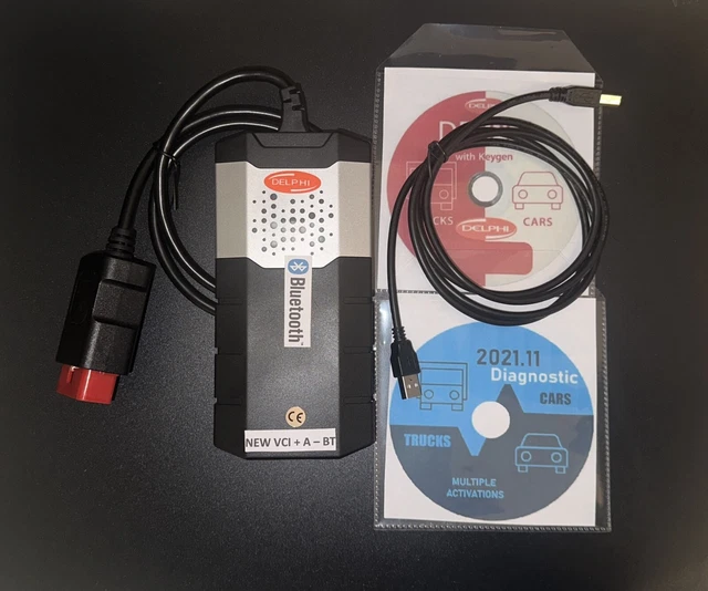 DS 150 E Profi Diagnosegerät OBD2 DELPHIi MUlTIPLEXER BLUETOOTH ...