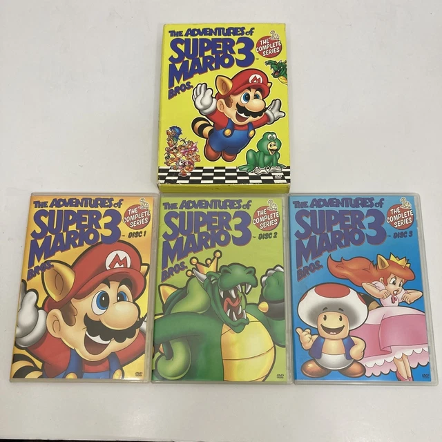 ADVENTURES OF SUPER Mario Bros 3 - The Complete Series (DVD, 2007, 3 ...