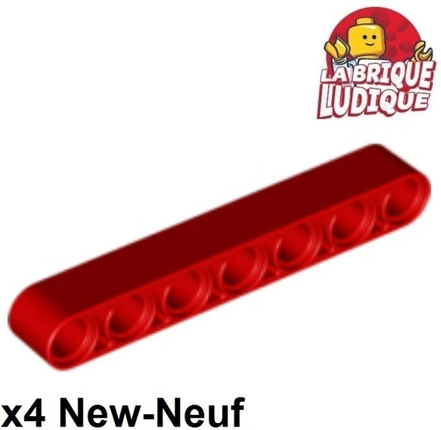 LEGO TECHNIC 4X barre poutre Liftarm 1x7 thick épais rouge/red 32524 ...