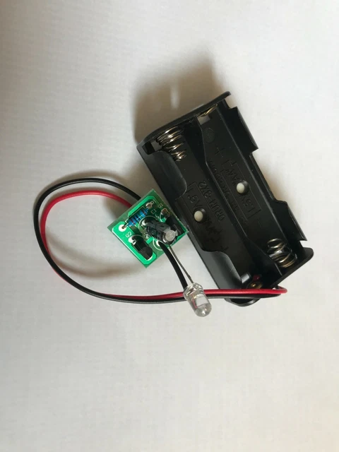 NEW BATTERY OPERATED Flashing LED For Dummy Box Burglar Alarm External ...