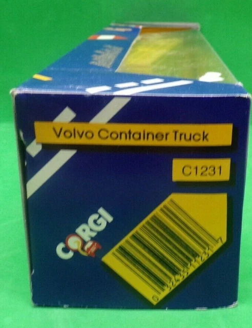CORGI SUPERHAULERS 1:64 C1231 VOLVO CONTAINER TRUCK WEETABIX TRAILER £ ...