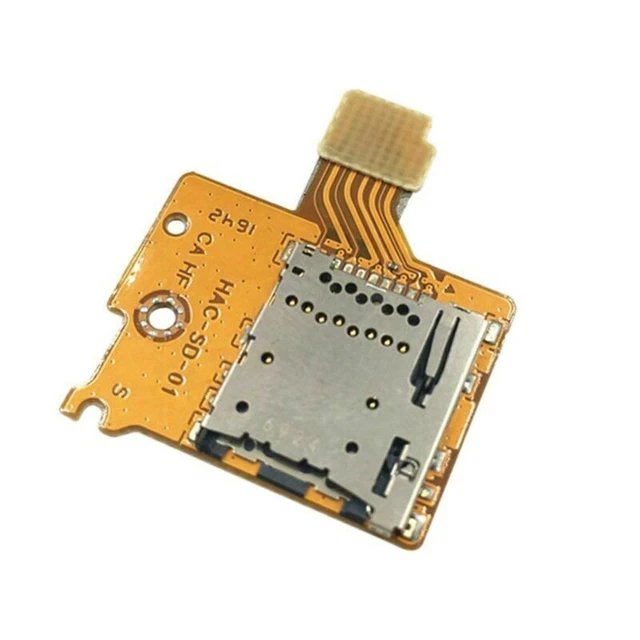 MICRO SD TF Memory Card Socket Reader Holder For Nintendo Switch NS ...