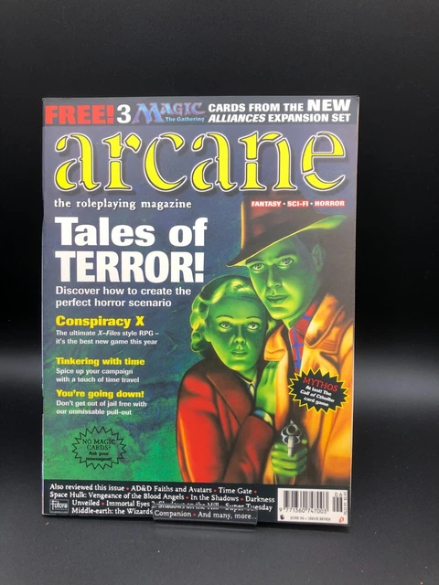 VINTAGE ARCANE ROLEPLAYING Magazine Issue 7 June 1996 £8.00 - PicClick UK