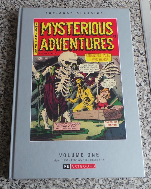 MYSTERIOUS ADVENTURES VOLUME One Pre Code Horror Classics Creepy Eerie ...