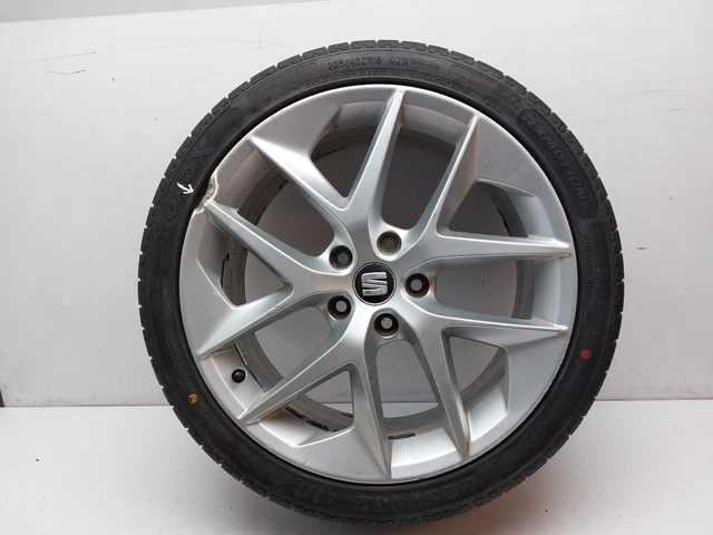 SEAT LEON MK3 18" Inch Alloy Wheel With Tyre 225/40Z/R18 7.5J Et51 ...