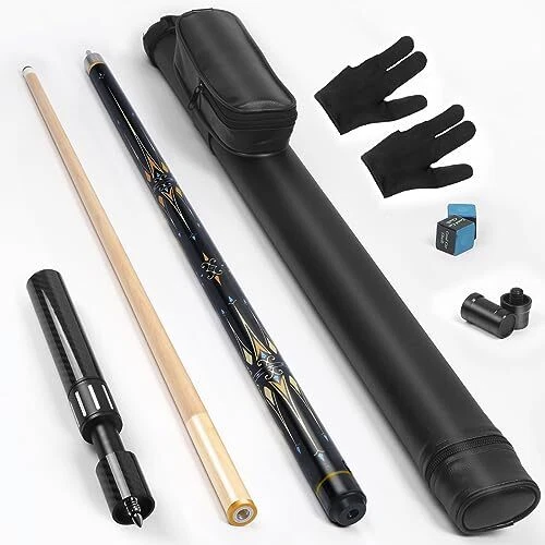POOL STICK WITH Telescopic Fiber Extension Pattern (1) with Extension ...