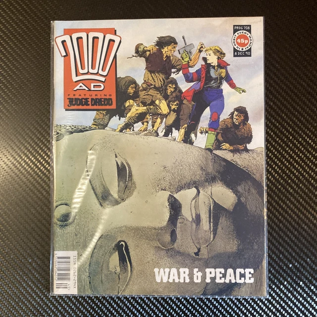 2000AD FEAT JUDGE Dredd Prog 708 8th December 1990 £1.92 - PicClick UK