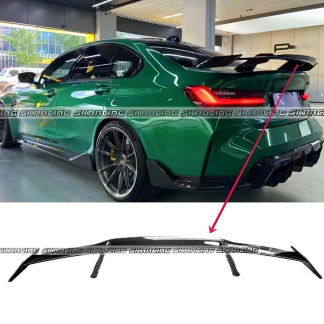 PSM HIGHKICK TYPE CARBON FIBER TRUNK SPOILER WING FOR 19-21 BMW G20 ...