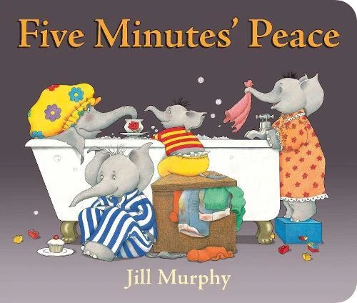 JILL MURPHY FIVE Minutes' Peace (Libro de cartón) EUR 10,45 - PicClick FR