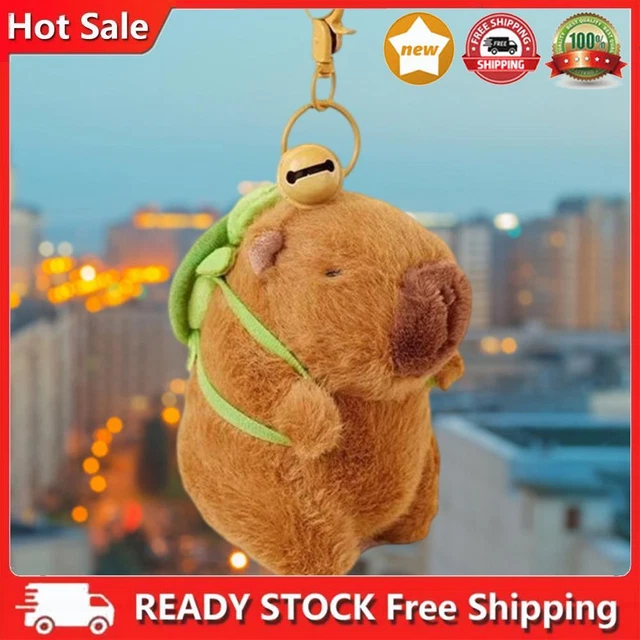 CAPYBARA DOLLS KEYCHAIN Cute Capybara Plush Ornament for Backpack ...