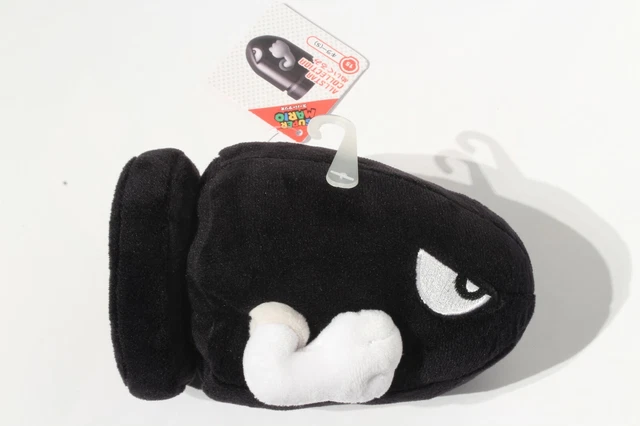 BULLET BILL SUPER Mario All Star Collection 6" Plushie Little Buddy ...