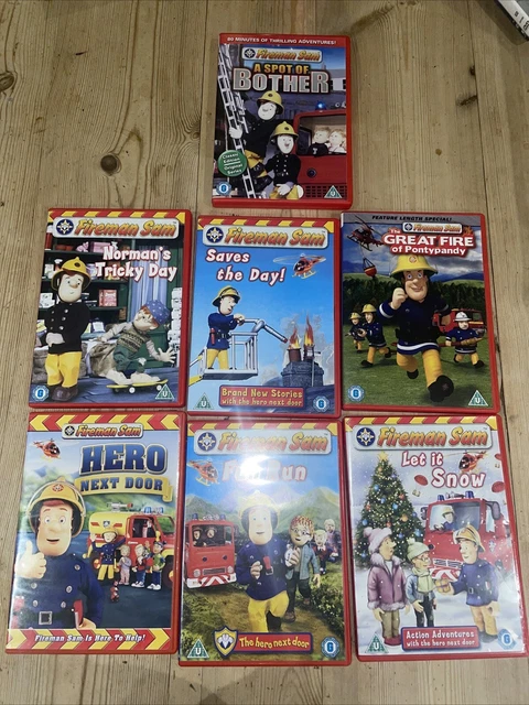 FIREMAN SAM DVD Bundle Of 7 Dvds £3.00 - PicClick UK