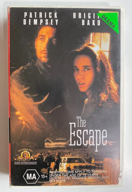 THE ESCAPE [VHS] Warner MGM Video Big Box Ex-Rental Tape Dempsey Bako ...