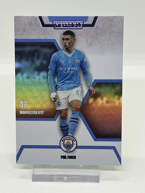PHIL FODEN /75 Purple 2023-24 DAKA Ineffable Manchester City Soccer EUR ...