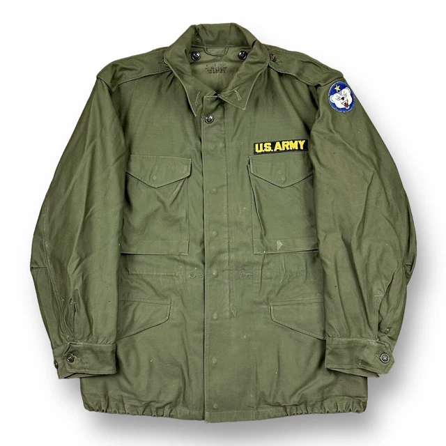 VINTAGE NOS US Army M-1951 Korean War Era Military Field Jacket Medium ...
