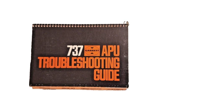 GARRETT BOEING 737 APU Troubleshooting Guide £25.00 - PicClick UK