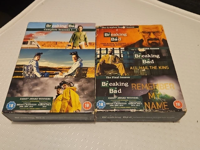 BREAKING BAD COMPLETE Series 1 -6 Dvds £15.00 - PicClick UK