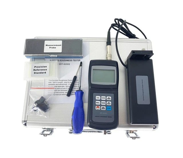 SURFACE PROFILE GAUGE Profilometer Surface Roughness Tester Meter Ra Rz ...