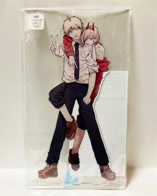 CHAINSAW MAN ACRYLIC Mega Figure Denji Power Stand £83.66 - PicClick UK