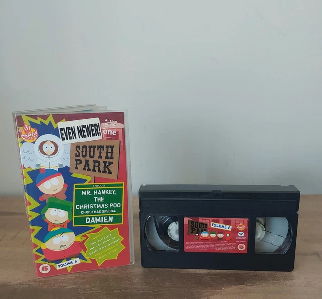 SOUTH PARK VOLUME 6 VHS Animated Comedy Trey Parker Matt Stone 1998 £4. ...