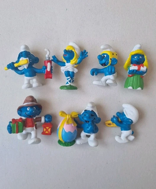 LOT DE SCHTROUMPFS Schleich Puffi Smurf Pitufo Schlumpf EUR 1,00 ...