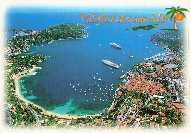 6 VILLEFRANCHE SUR Mer Vue Aerienne EUR 5,00 - PicClick FR