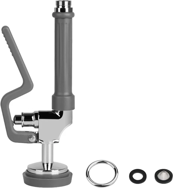 PRE-RINSE SPRAY VALVE Head for Commercial Kitchen Faucet 1.42GPM ...
