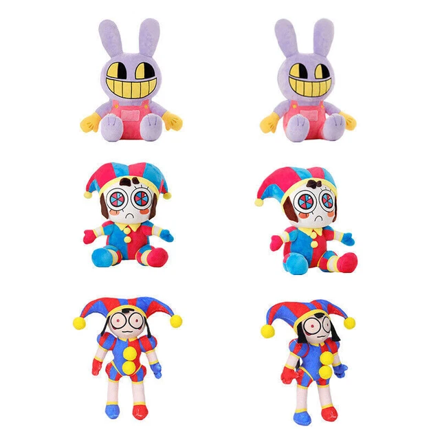 THE AMAZING DIGITAL Circus Jax Plush Toy Animals Rabbit Stuffed Doll ...
