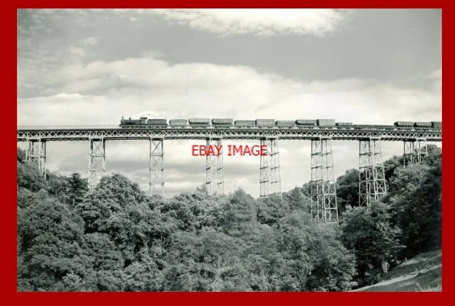 PHOTO LNER Loco No 65717 On Deepdale Viaduct 29.08.52 £1.90 - PicClick UK