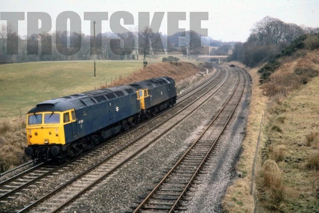 35MM SLIDE BR British Railways Diesel Loco Class 47 47023 1986 Original ...