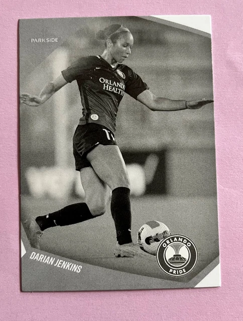DARIAN JENKINS 2022 Parkside NWSL Volume 1 PARALLÈLE NOIR ET BLANC #191 ...