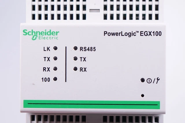 SCHNEIDER ELECTRIC EGX100 Puissance Logique 10/100Base-Tx Ethernet-Port ...