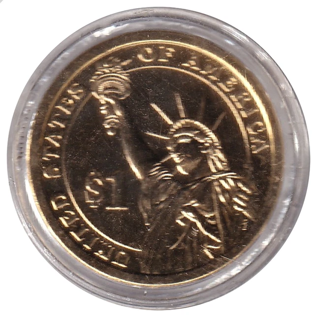 USA BARACK OBAMA Presidential 1 Dollar Capsuled Coin – Undated £3.00 ...