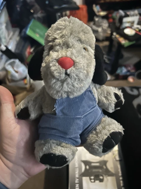 VINTAGE SWEEP PLUSH from Sooty Soft Teddy In Dungarees £20.01 - PicClick UK