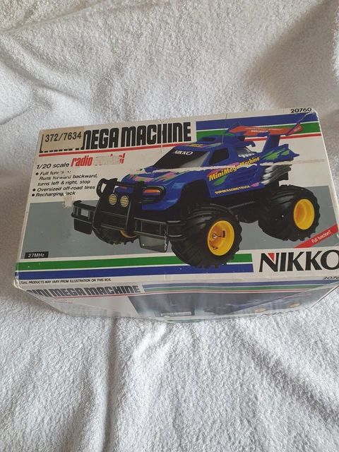 NIKKO MINI MEGA Machine Vintage Rc Car £25.00 - PicClick UK
