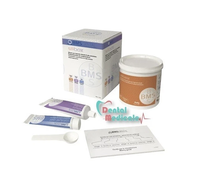 KIT SILICONE C PUTTY PER 1a e 2a IMPRONTA DENTALE 900ml+140ml+60ml,dentista EUR 43,90 - PicClick IT