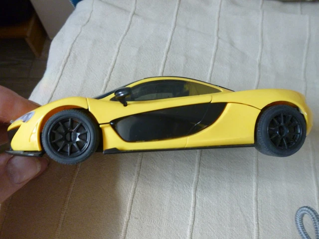 AIRFIX QUICK BUILD Mclaren P1 Car Kit Yellow No Glue Or Paint Just ...