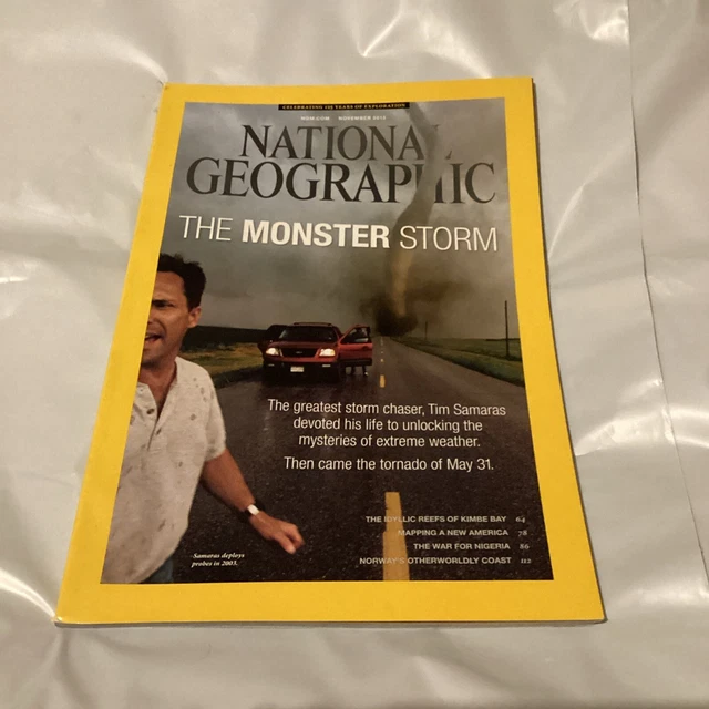 NATIONAL GEOGRAPHIC MAGAZINE The Monster Storm November 2013 £7.99 ...