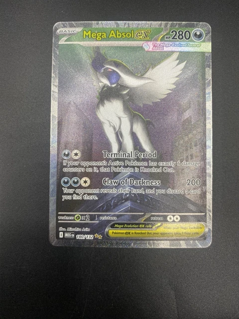 POKÉMON MEGA EVOLUTION Mega Absol EX Special Illustration Rare 180/132 ...