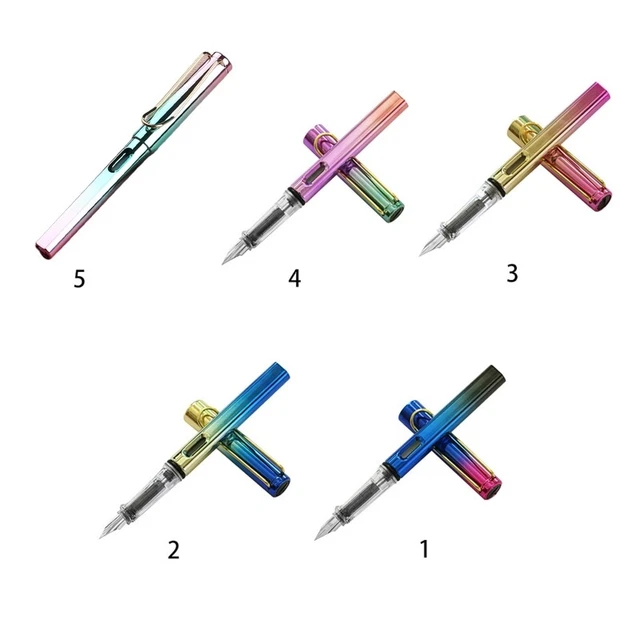 FOUNTAIN PEN CLEAR Ink Cartridge Large Ink Capacity Fit for Beginner ...