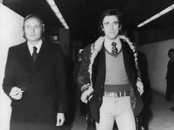GIGI RIZZI FORMER boyfriend Brigitte Bardot walking lawyer L Petrell ...