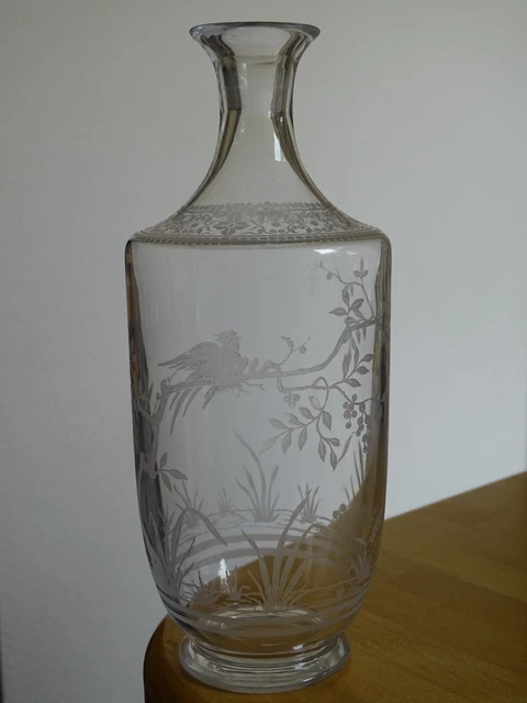 RARE ANCIENNE CARAFE A Liqueur Cristal De Baccarat Modele Gravure EUR ... RARE ANCIENNE CARAFE A Liqueur Cristal De Baccarat Modele Gravure EUR ...