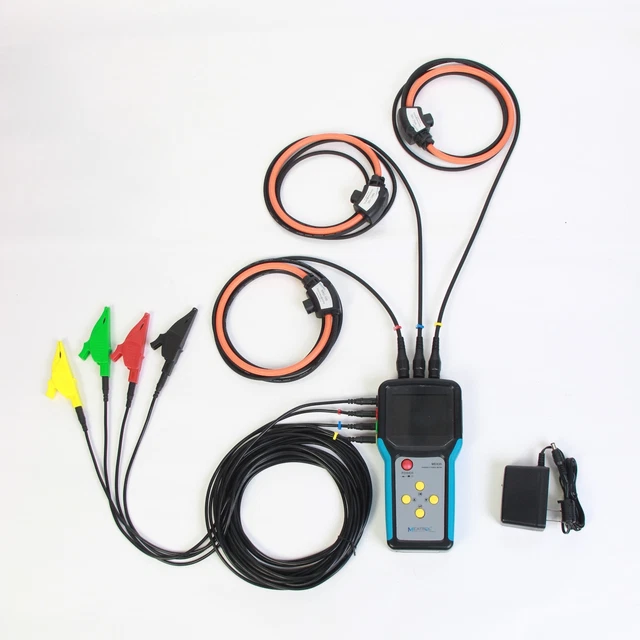 AC POWER PARAMETER Analyzer Power Factor Voltage Current Harmonic Meter ...