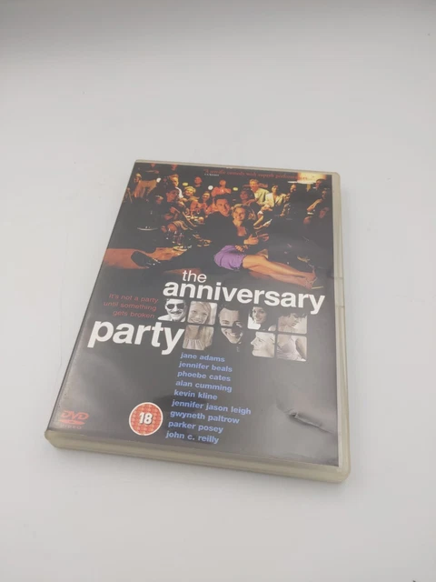 THE ANNIVERSARY PARTY (DVD) Jennifer Beals, Jennifer Jason Leigh, 2001 ...