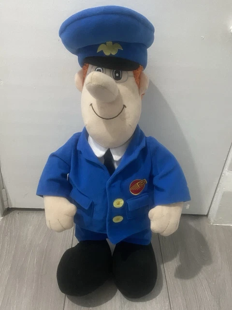 POSTMAN PAT PLUSH Special Delivery Service Talking Theme Tune 2008 Soft ...