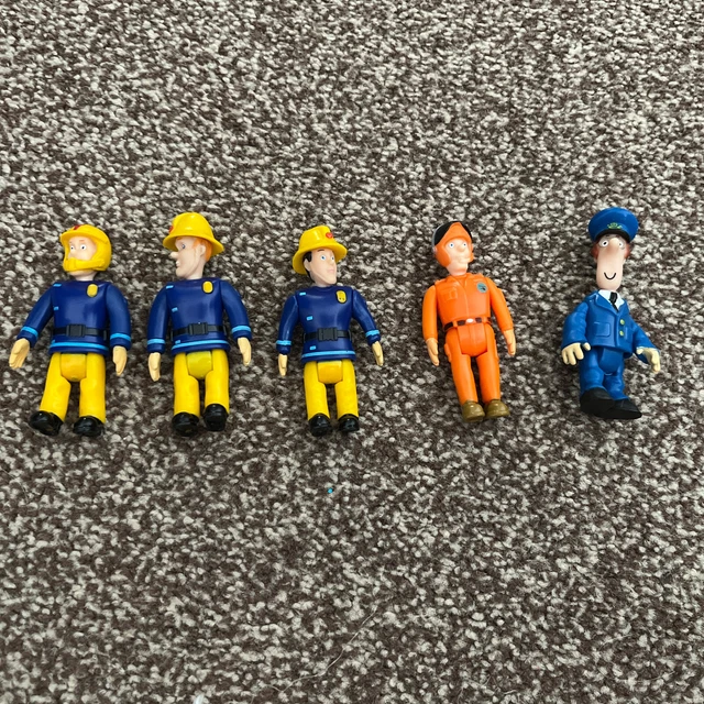 FIREMAN SAM FIGURES bundle X4 And Postman Pat £5.00 - PicClick UK
