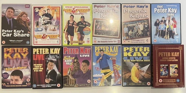 PETER KAY DVD Bundle : Phoenix Nights S1 S2 Max & Paddy + Stand-up - 13 ...