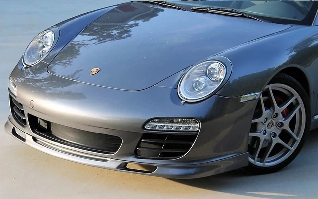PORSCHE 911 997 2nd gen GT3 Polyurethane Lower Spoiler Lip add on USA ...