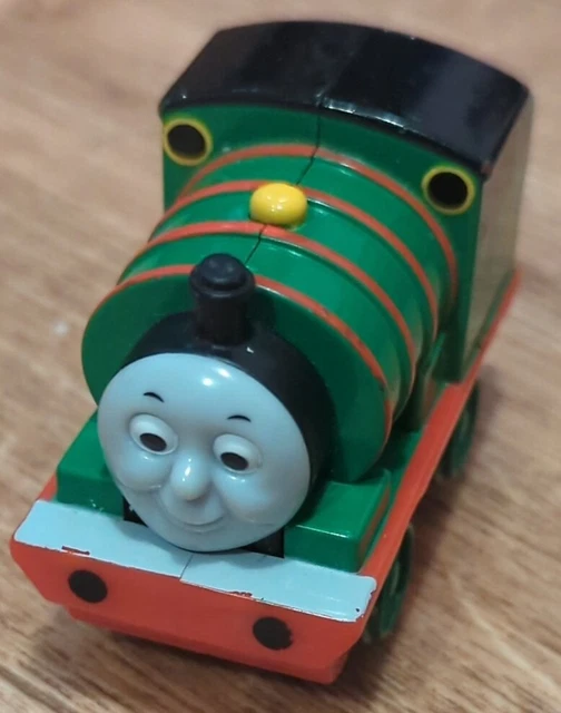 THOMAS TANK ENGINE Train Steam Model Percy 2007 Gullane Roller Motion £ ...